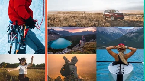 After Effects: Modern Presentation / Traveling Photo Slideshow / Nature ...