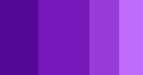 Modern purple shapes transition in horizontal direction on green ...