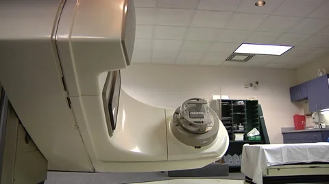 Modern Radiation Therapy Machine | Stock Video | Pond5