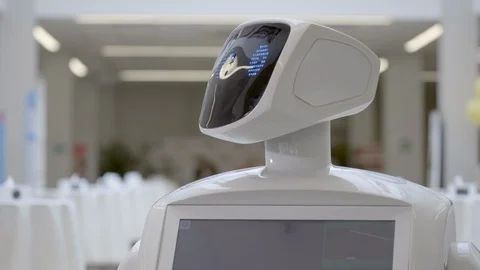 Modern Robotic Technologies. The robot l... | Stock Video | Pond5