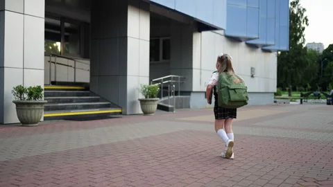 New School Girl Stock Videos – Royalty-Free HD & 4K Videos | Pond5