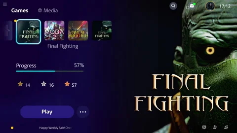 Modern selection menu screen ui of the f... | Stock Video | Pond5