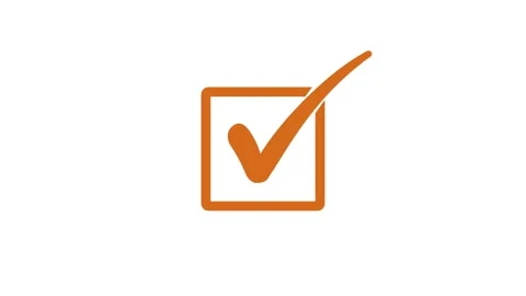 Modern Stroke Square Checkbox Symbol Ani... | Stock Video | Pond5