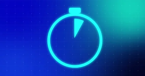 Modern trendy stylish 2D countdown timer... | Stock Video | Pond5