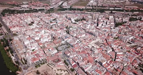 Modern urban landscape of Merida city, p... | Stock Video | Pond5