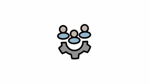 Modern user settings animated icon - Agi... | Stock Video | Pond5