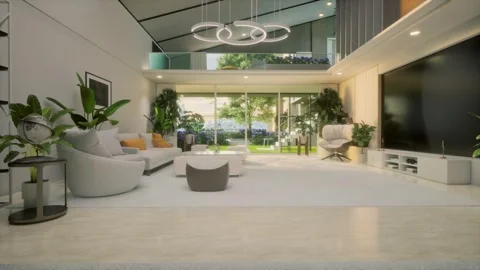 White Interior Home Stock Videos – Royalty-Free HD & 4K Videos | Pond5
