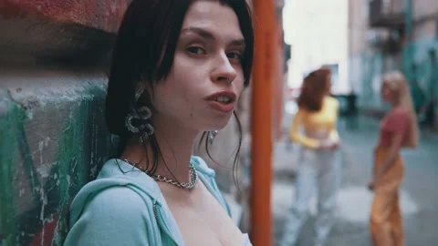 Modern woman. Static camera view of the ... | Stock Video | Pond5