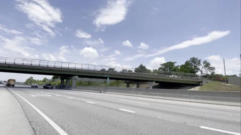 A modified yellow school bus with spiked... | Stock Video | Pond5