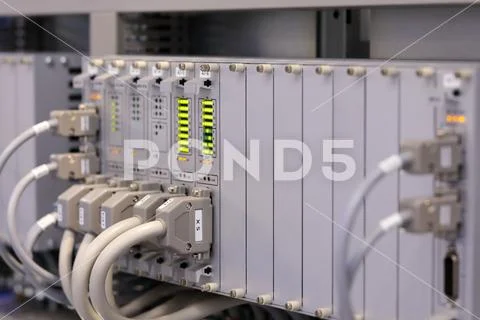Photograph: Modular PLC based automated process control system #247943437