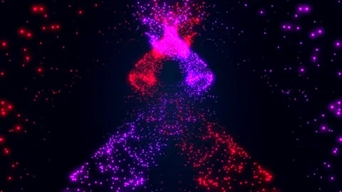 Moebious Particles Zoom Out Loop Background AEP ~ After Effects #263875326