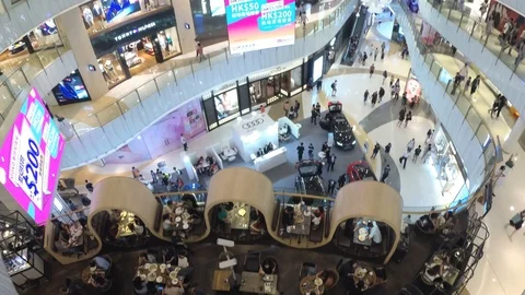 MOKO shopping mall complex Grand New Cen... | Stock Video | Pond5