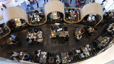 MOKO shopping mall complex Grand New Cen... | Stock Video | Pond5