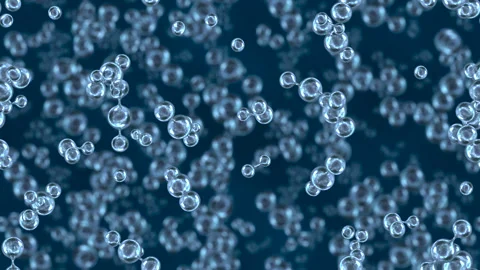 Molecules Swirl Background LOOPTILE. Thi... | Stock Video | Pond5