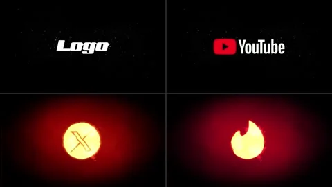 Molten Fire Logo | After Effects ~ After Effects #276351179