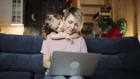 Cuddling With Mom Stock Videos – Royalty-Free HD & 4K Videos