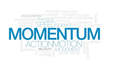 Momentum animated word cloud, text desig... | Stock Video | Pond5