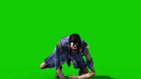 Ghost Girl Green Screen Stock Videos – Royalty-Free HD & 4K Videos