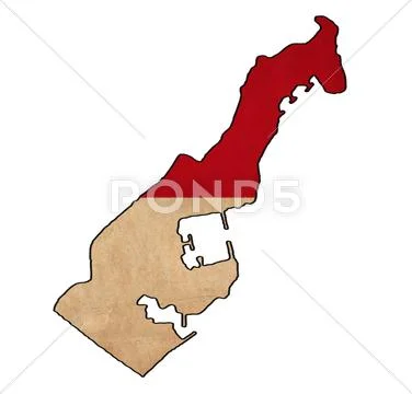 Monaco map on monaco flag drawing ,grunge and retro flag series ~ Clip ...