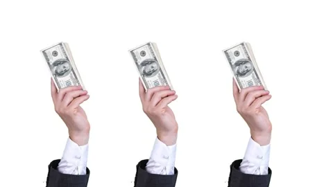 money, cash. Gif animation. close-up. ma... | Stock Video | Pond5