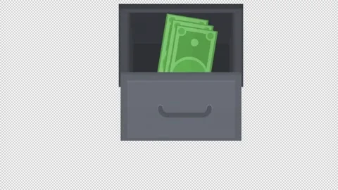 Money exchange. Animation of a bank mone... | Stock Video | Pond5