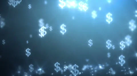 money rain background | Stock Video | Pond5