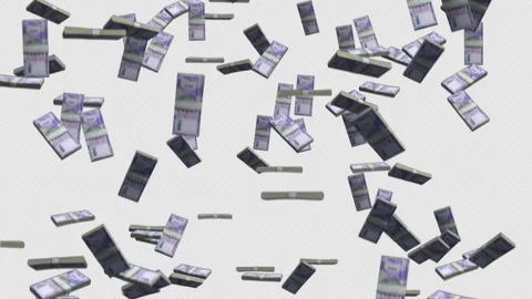 Animated Money Falling Stock Video Footage | Royalty Free Animated ...