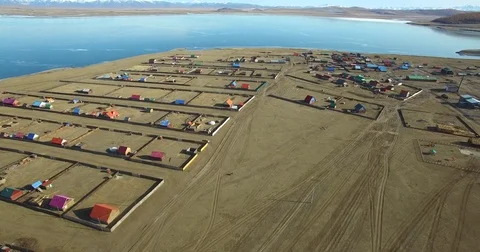 Mongol Village Stock Footage ~ Royalty Free Stock Videos | Pond5