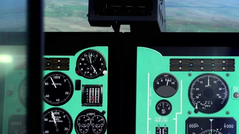 Monitor display in modern combat aircraf... | Stock Video | Pond5