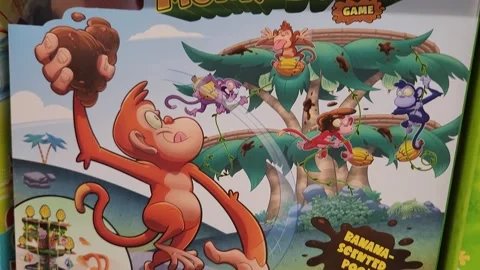 Monkey See Monkey Poo Board Game Retaile... | Stock Video | Pond5