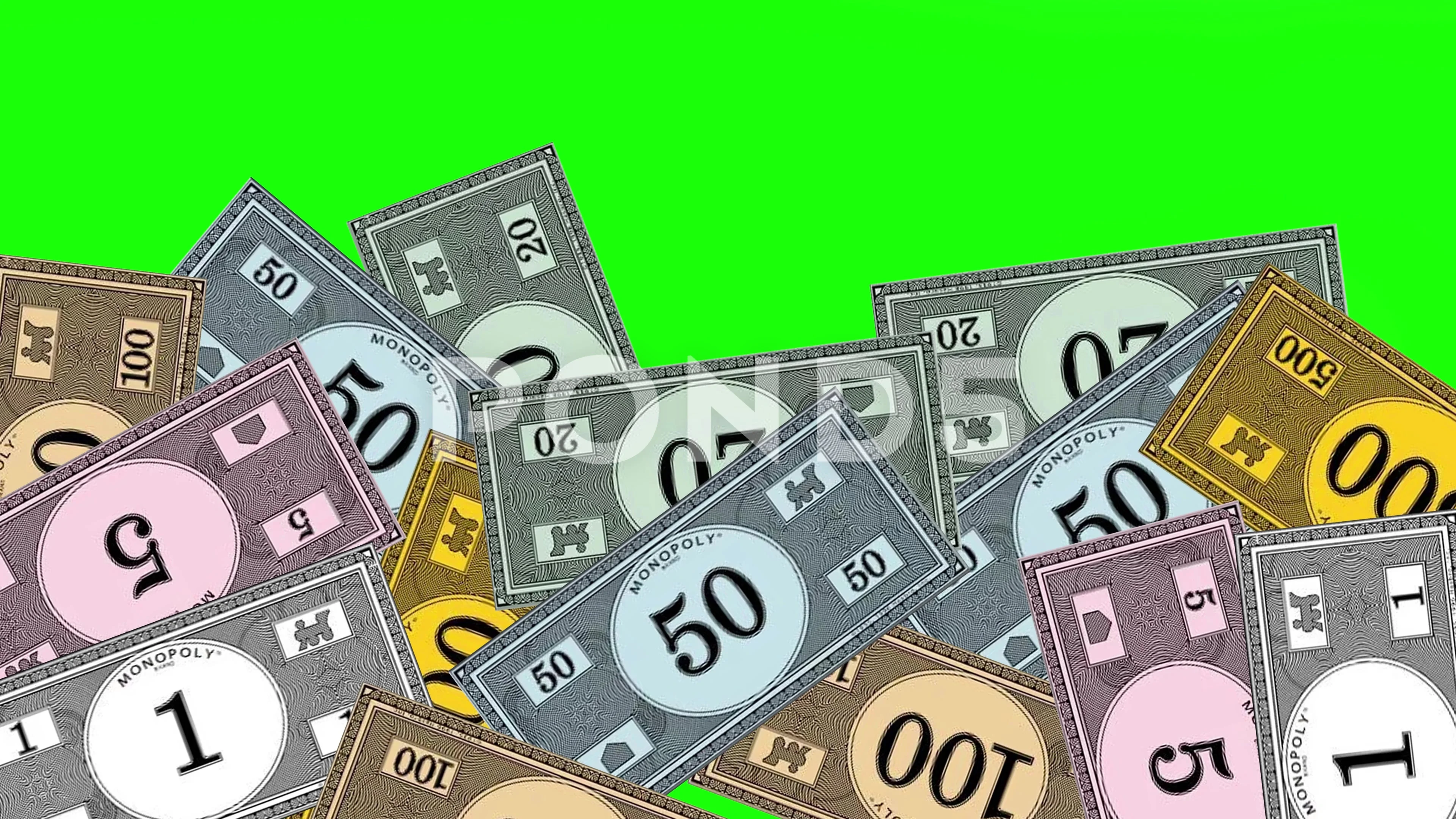 One Dollar Monopoly Money Important! All Money Is Monopoly Money.