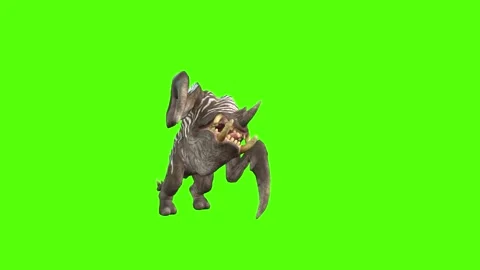 Monster Claws Attack Right Green Screen ... | Stock Video | Pond5