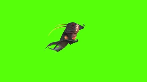 Monster Creature Death Green Screen Anim... | Stock Video | Pond5