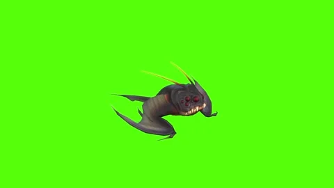 Monster Creature Idle Green Screen Anima... | Stock Video | Pond5