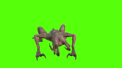 Monster Jump Bite Green Screen Animation... | Stock Video | Pond5