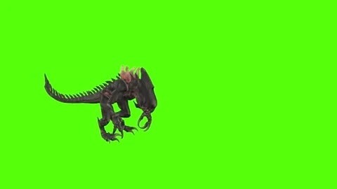 monster left Claw Attack Green Screen An... | Stock Video | Pond5