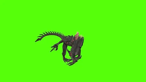 monster left Claw Attack Green Screen An... | Stock Video | Pond5