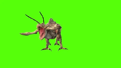 Monster Roar Green Screen Animation 4k R... | Stock Video | Pond5
