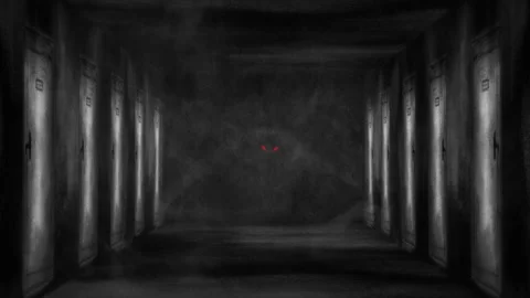 Scary Hallway Stock Video Footage | Royalty Free Scary Hallway Videos ...