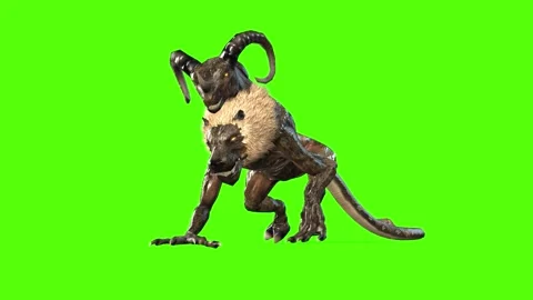 Monster Walking Green Screen Animation 4... | Stock Video | Pond5