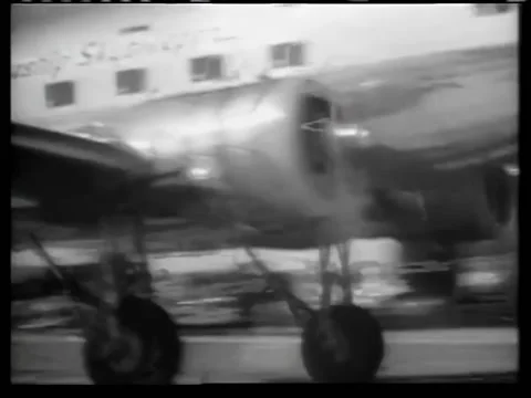 Montage - airplane taking off, fading in... | Stock Video | Pond5