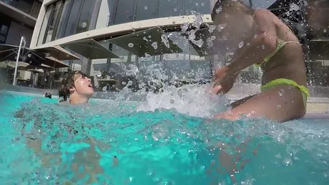 Bikini Child Model Stock Videos – Royalty-Free HD & 4K Videos