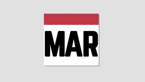 Monthly calendar been ripping off loop i... | Stock Video | Pond5