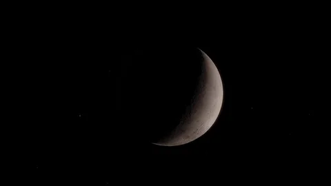 Moon Animation Day To Night With Earth A... | Stock Video | Pond5