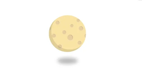 Animated Moon Vector Stock Videos – Royalty-Free HD & 4K Videos | Pond5