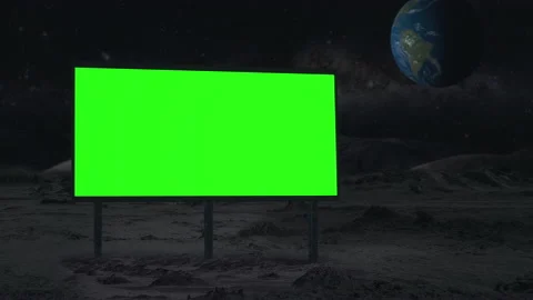 Moon Panel Green Screen Zoom In Outdoor,... | Stock Video | Pond5
