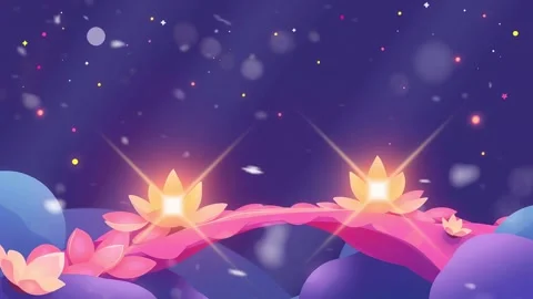 Moon Flower Video Stock Videos – Royalty-Free HD & 4K Videos