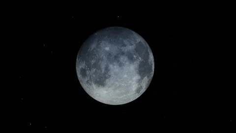 Moon time lapse. Lunar phases. | Stock Video | Pond5