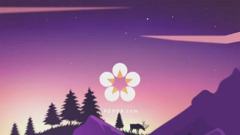 After Effects: MoonRise Logo Reveal 2 folder #260619610