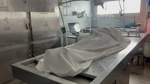Morgue, body cinamatic | Stock Video | Pond5